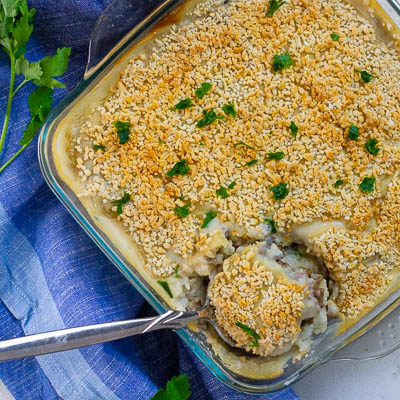Creamy Meat Doria (Japanese Rice Gratin) - Plates by Nat