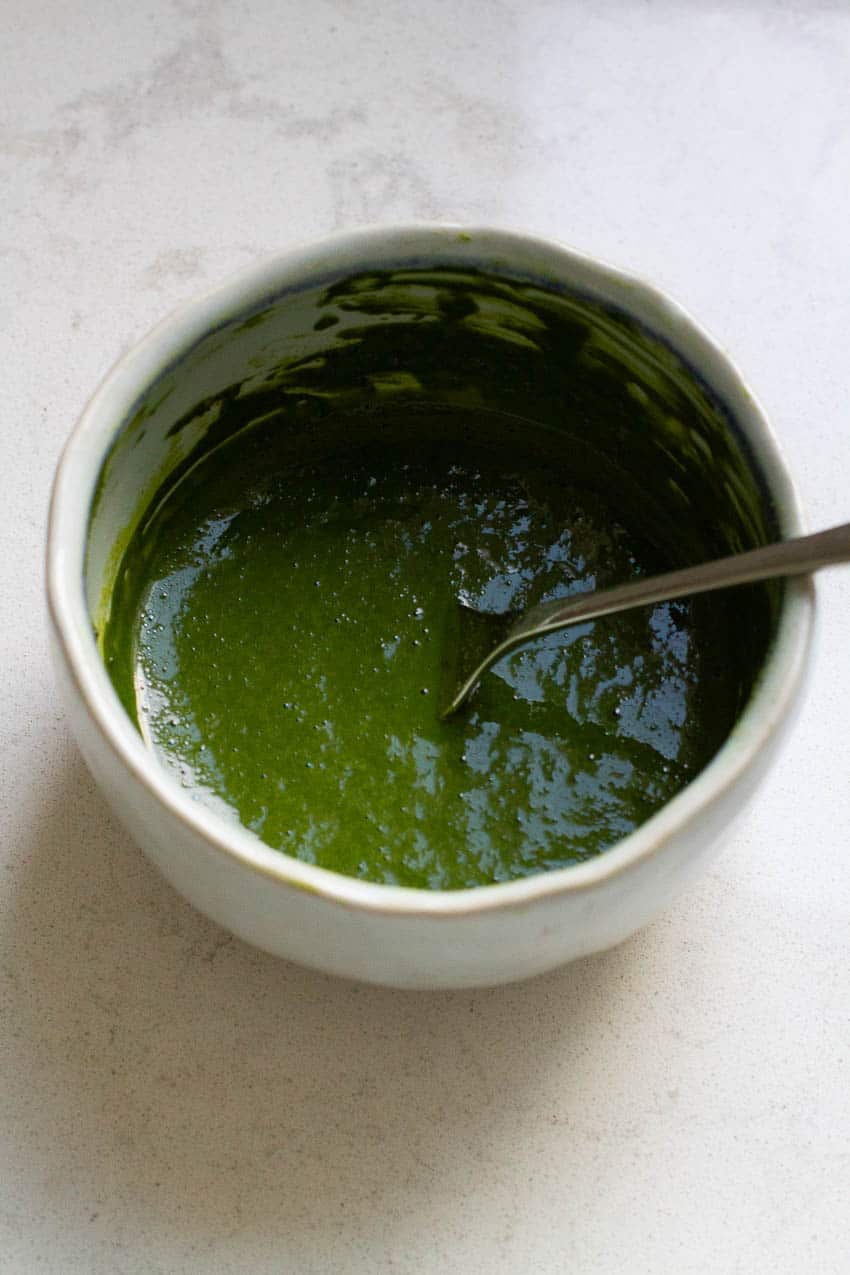 Easy Matcha Pudding (4 Ingredients) - Plates by Nat