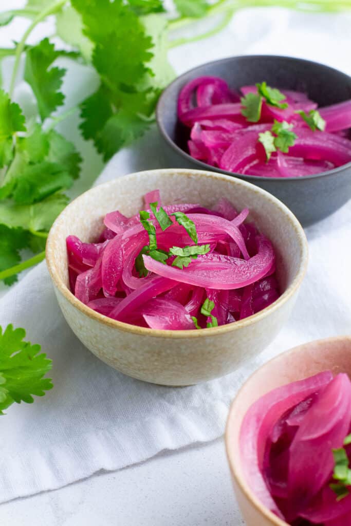 Asian Pickled Red Onions - Plates by Nat