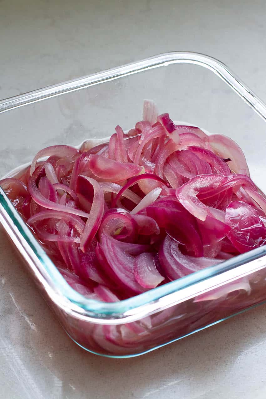 Asian Pickled Red Onions - Plates by Nat