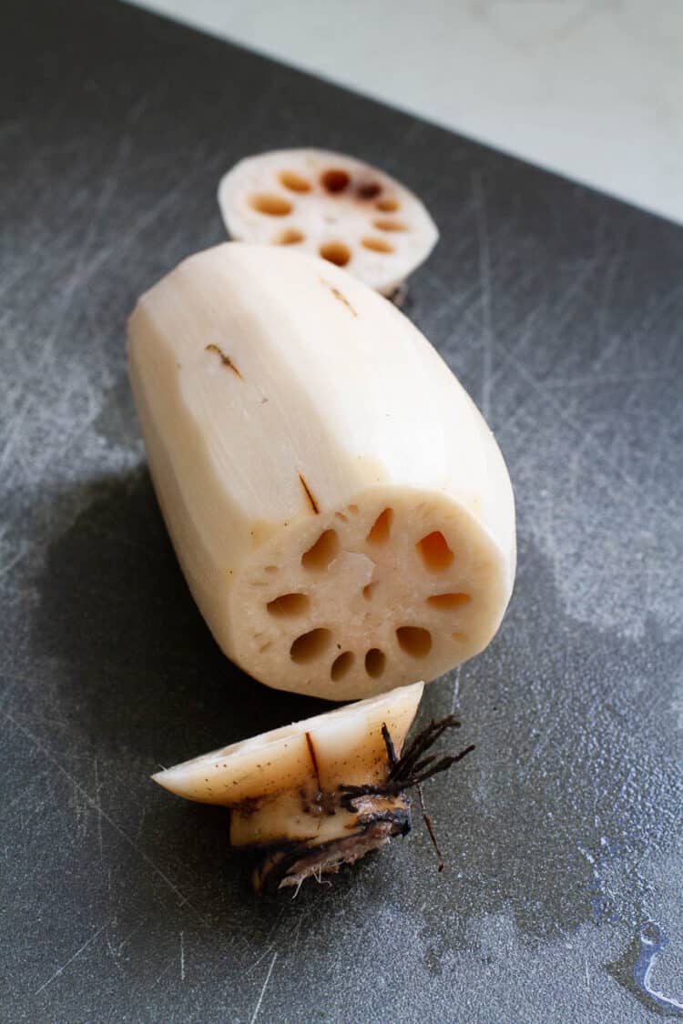 Crispy Lotus Root Chips (Renkon Chips) - Plates by Nat