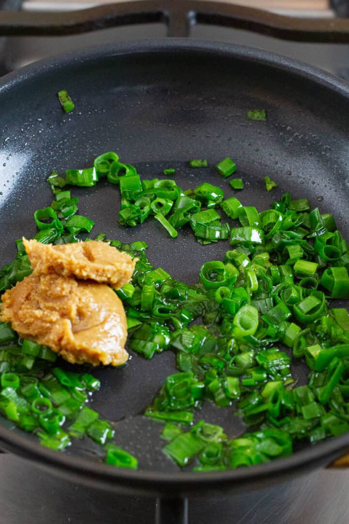 Yaki Onigiri with Miso Scallion (Grilled Rice Balls) - Plates by Nat