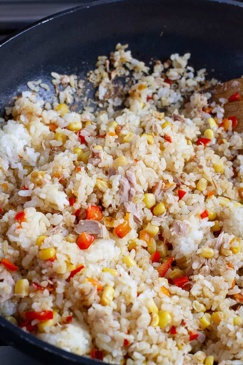 Tuna Fried Rice (Under 15 Minutes) - Plates by Nat