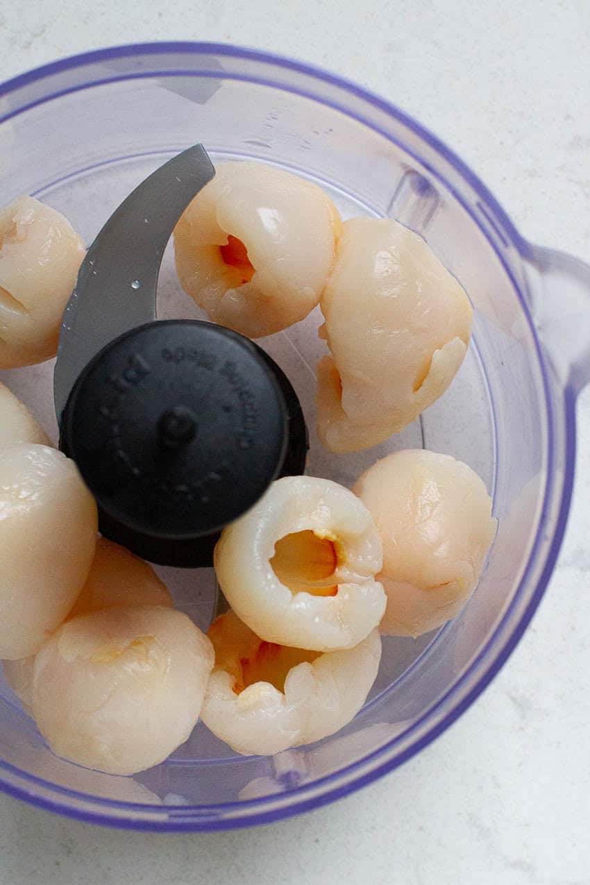 Lychee Coconut Jelly (5 ingredients) - Plates by Nat