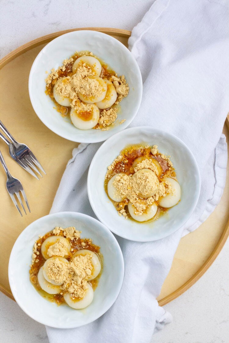 Kinako Mochi (4 Ingredients) - Plates by Nat